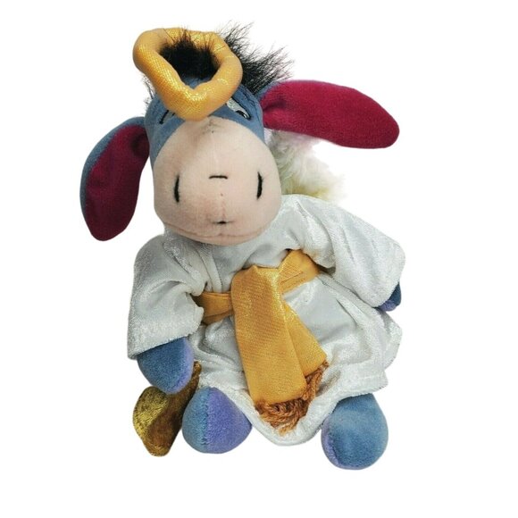 Disney | Other | Vintage Angel Eeyore Disney Choir Plush 9 Stuffed ...